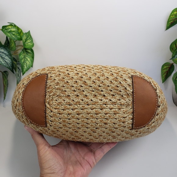 Eric Javits | Bags | Eric Javits 2p Wicker Straw Tote Satchel Pouch ...